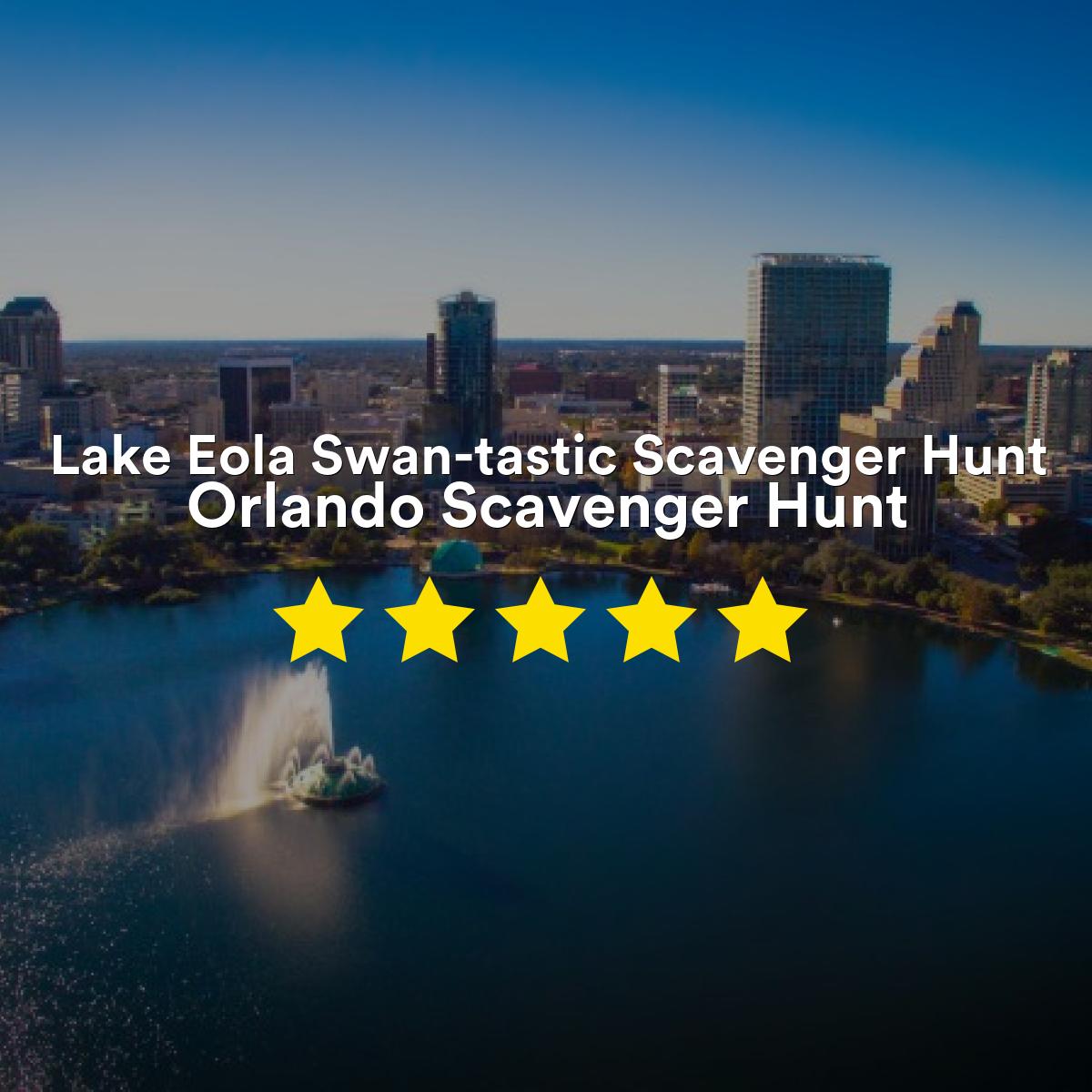 Orlando Scavenger Hunt: Lake Eola Swan-tastic Scavenger Hunt