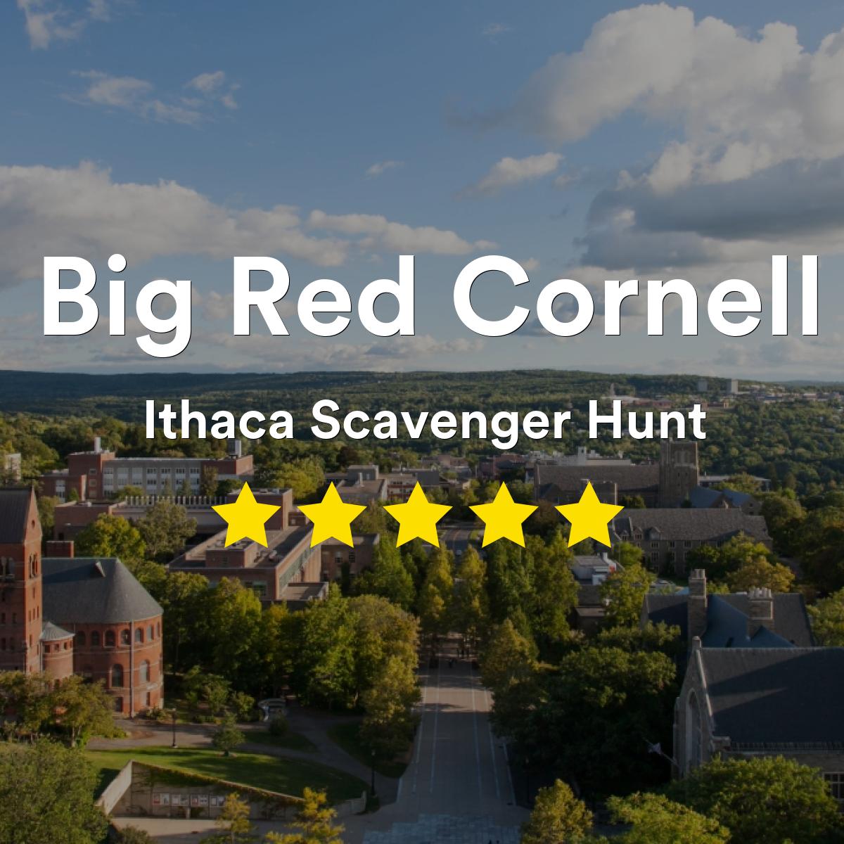 Cornell University Scavenger Hunt: Big Red Cornell