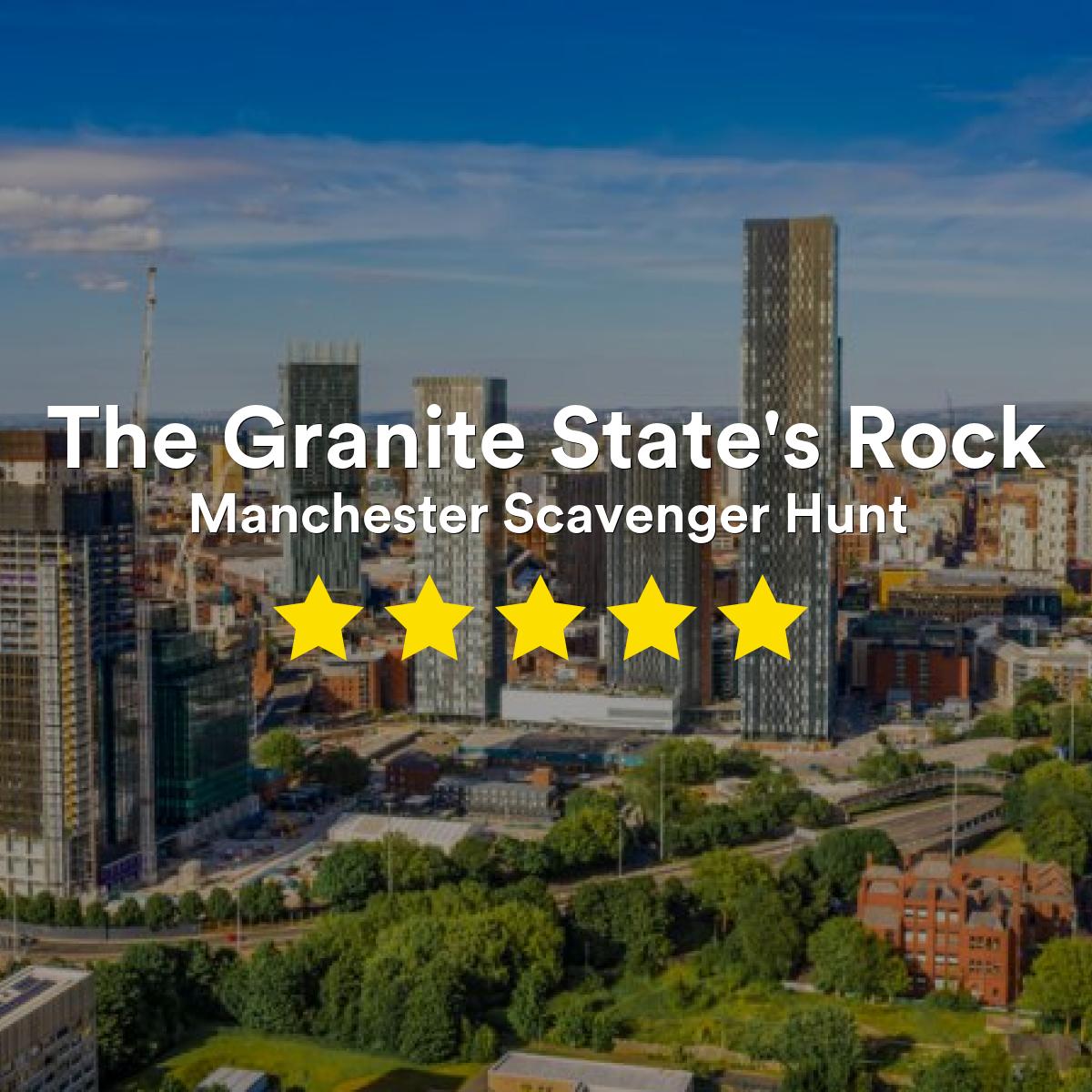 Manchester New Hampshire Scavenger Hunt: The Granite State's Rock