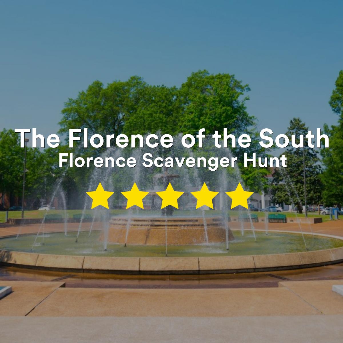 Florence Alabama Scavenger Hunt: The Florence of the South