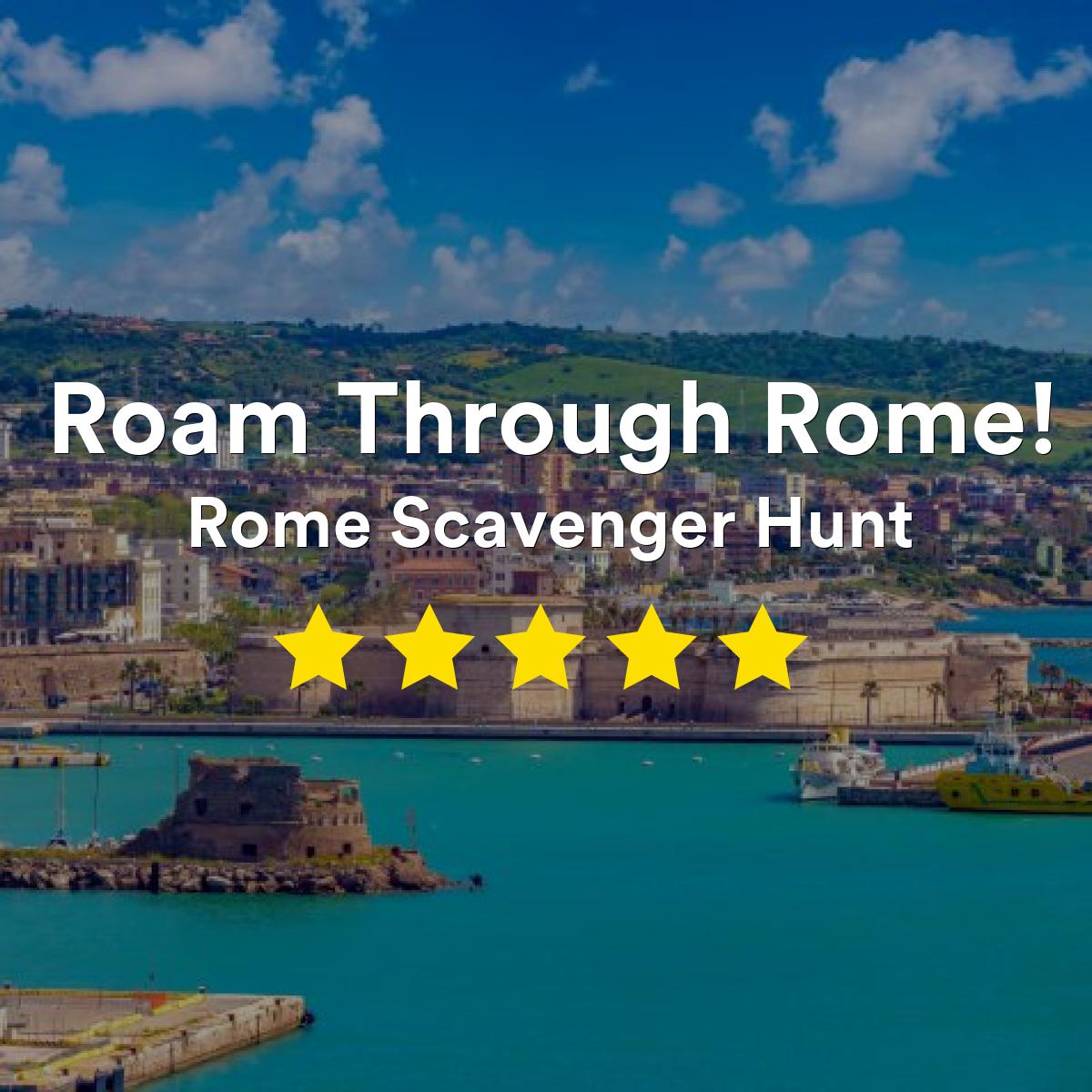 Rome Team Building Scavenger Hunt Activities | Let's Roam