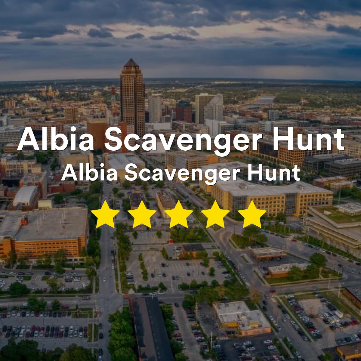 Albia Scavenger Hunt: Albia Scavenger Hunt | Let's Roam