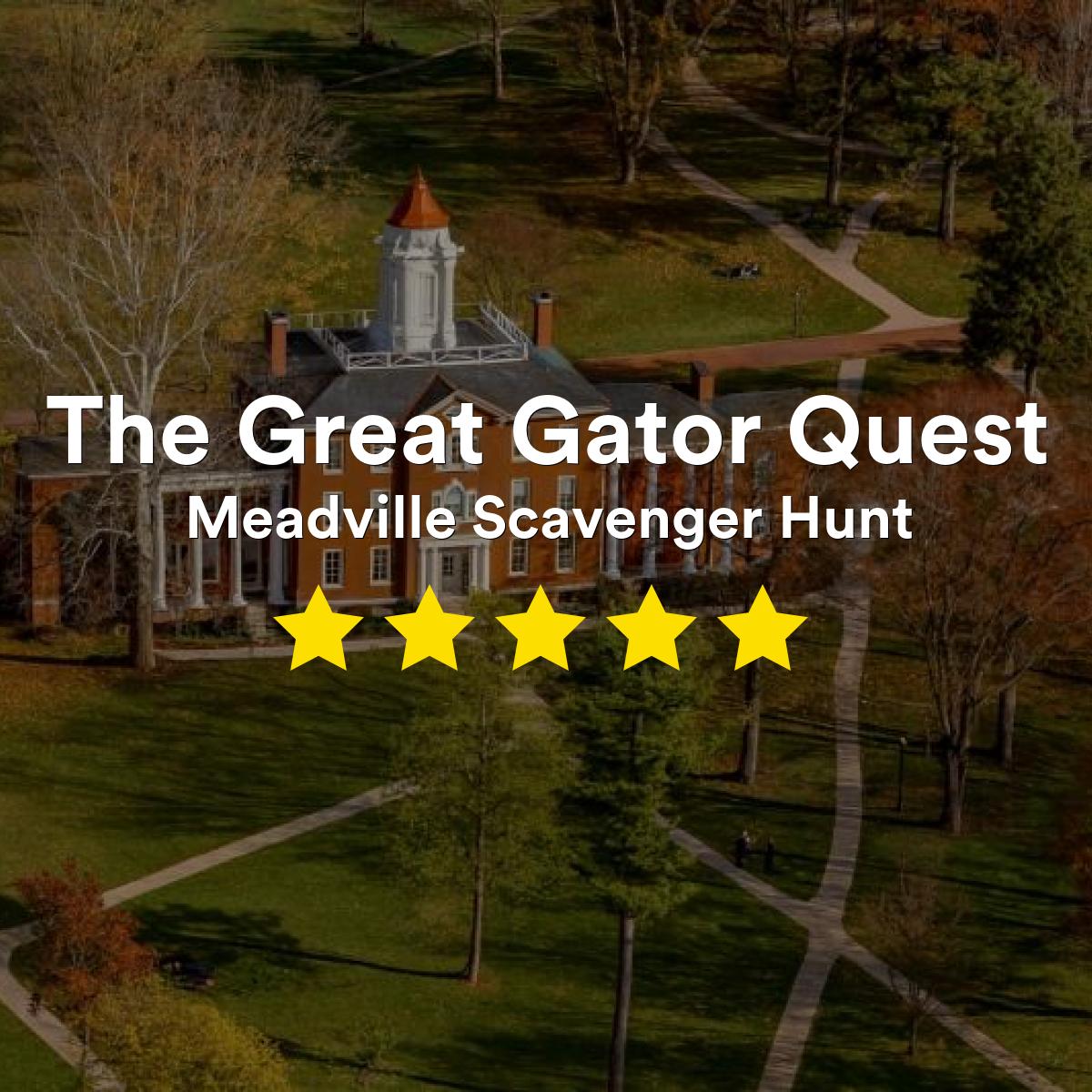 Allegheny College Scavenger Hunt: The Great Gator Quest
