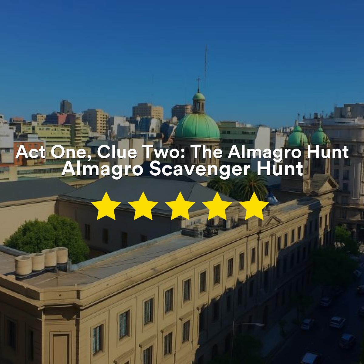 Almagro Team Building Scavenger Hunt Activities