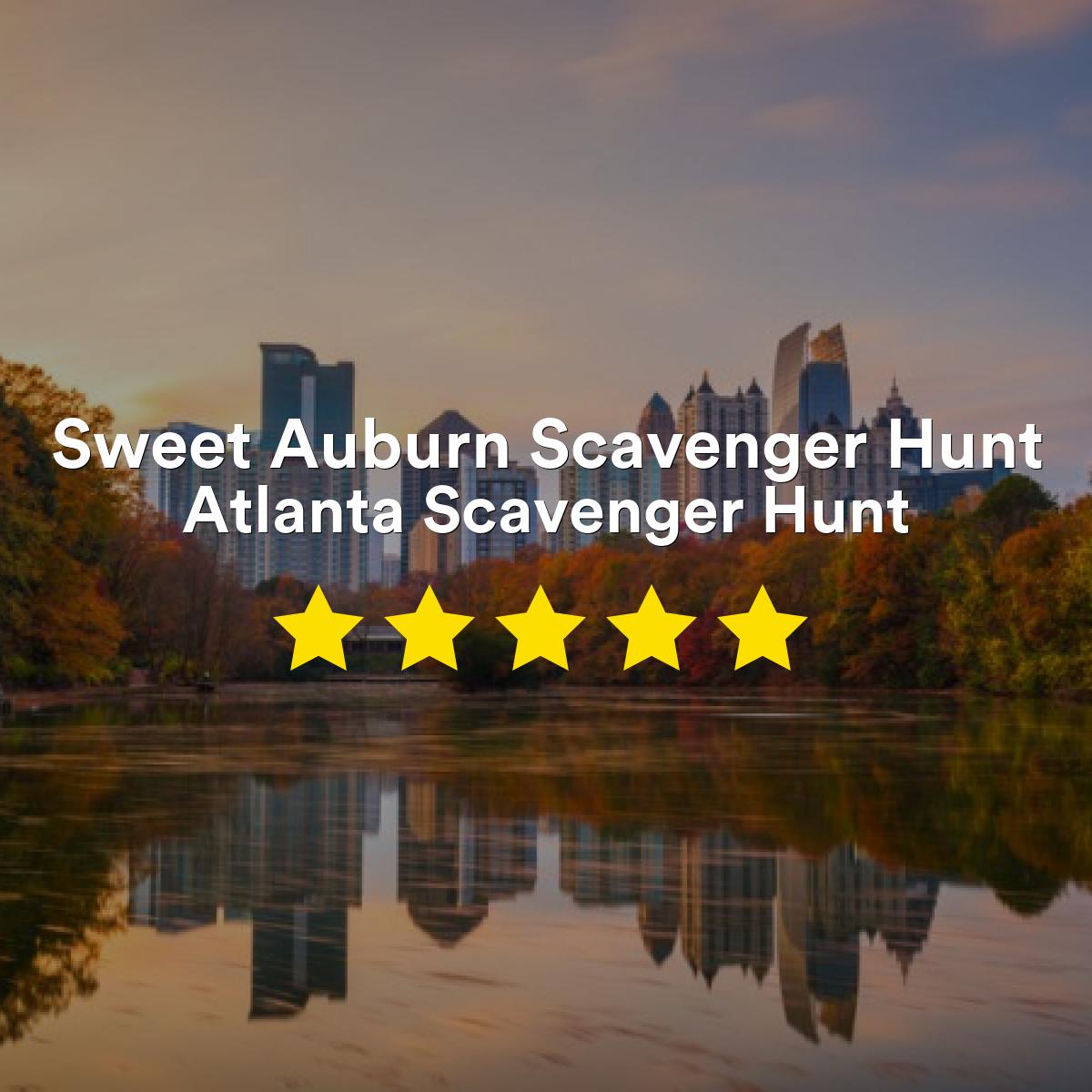 Sweet Aurburn Scavenger Hunt: Sweet Auburn Scavenger Hunt