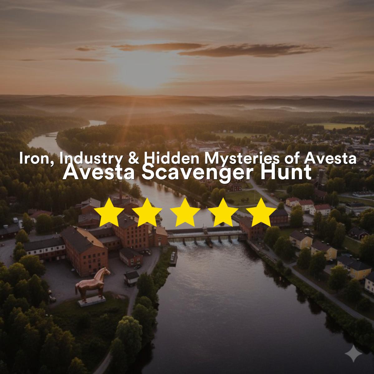 Avesta Scavenger Hunt: Iron, Industry & Hidden Mysteries of Avesta