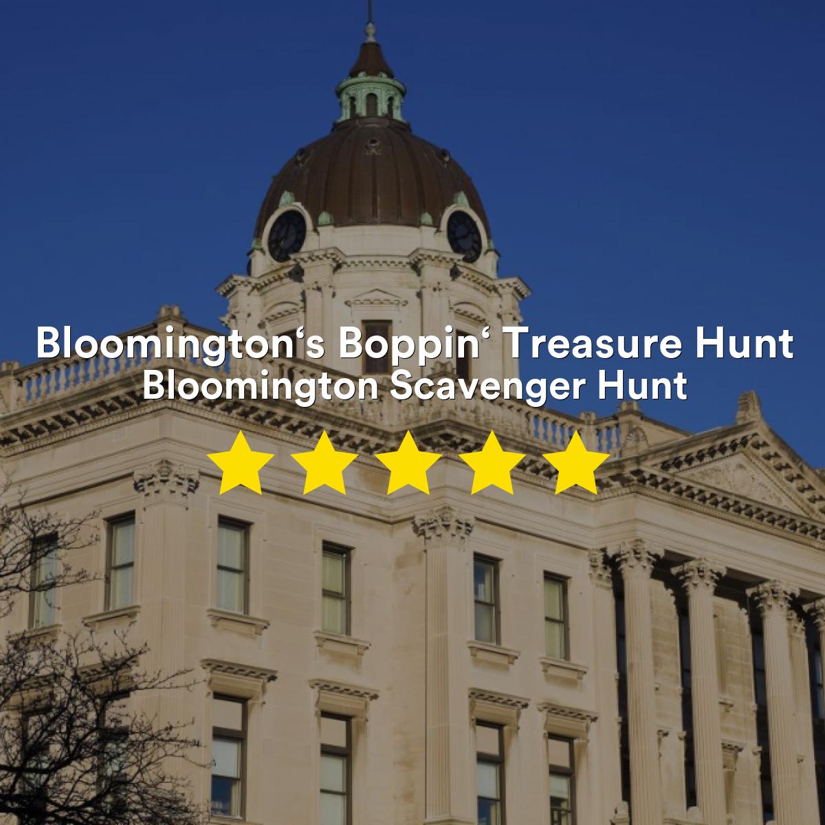 Bloomington Illinois Scavenger Hunt: Bloomington‘s Boppin‘ Treasure Hunt