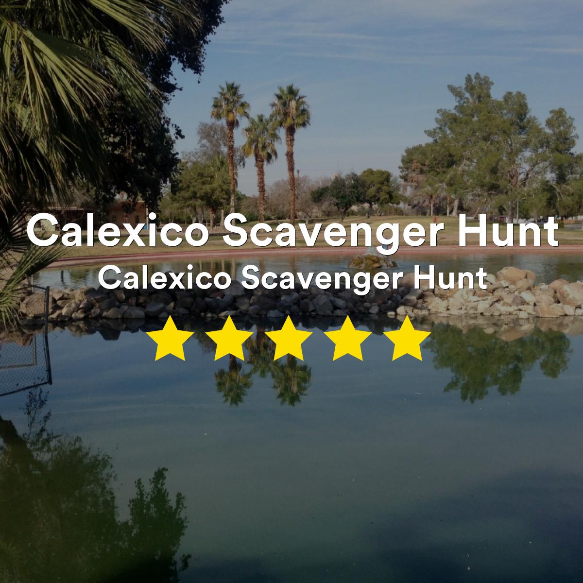 Calexico Team Building Scavenger Hunt Activities