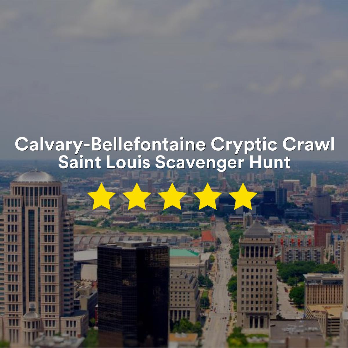 Calvary-Bellefontaine Cemetery Scavenger Hunt: Calvary-Bellefontaine ...