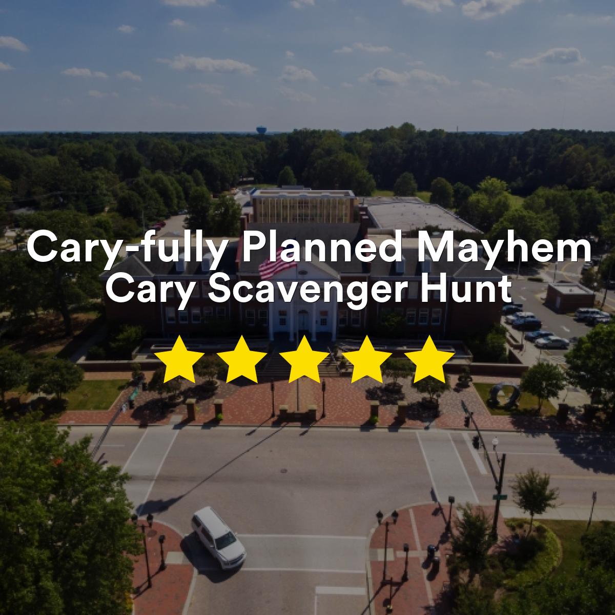 Cary Scavenger Hunt: Cary-fully Planned Mayhem | Let's Roam