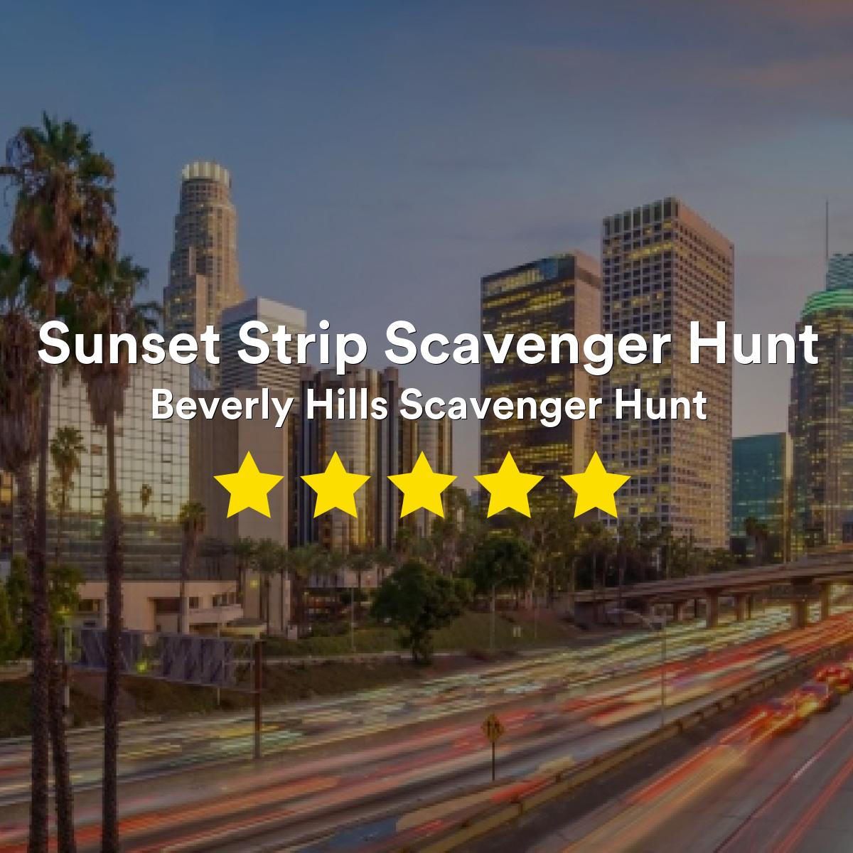 Central LA Scavenger Hunt: Sunset Strip Scavenger Hunt