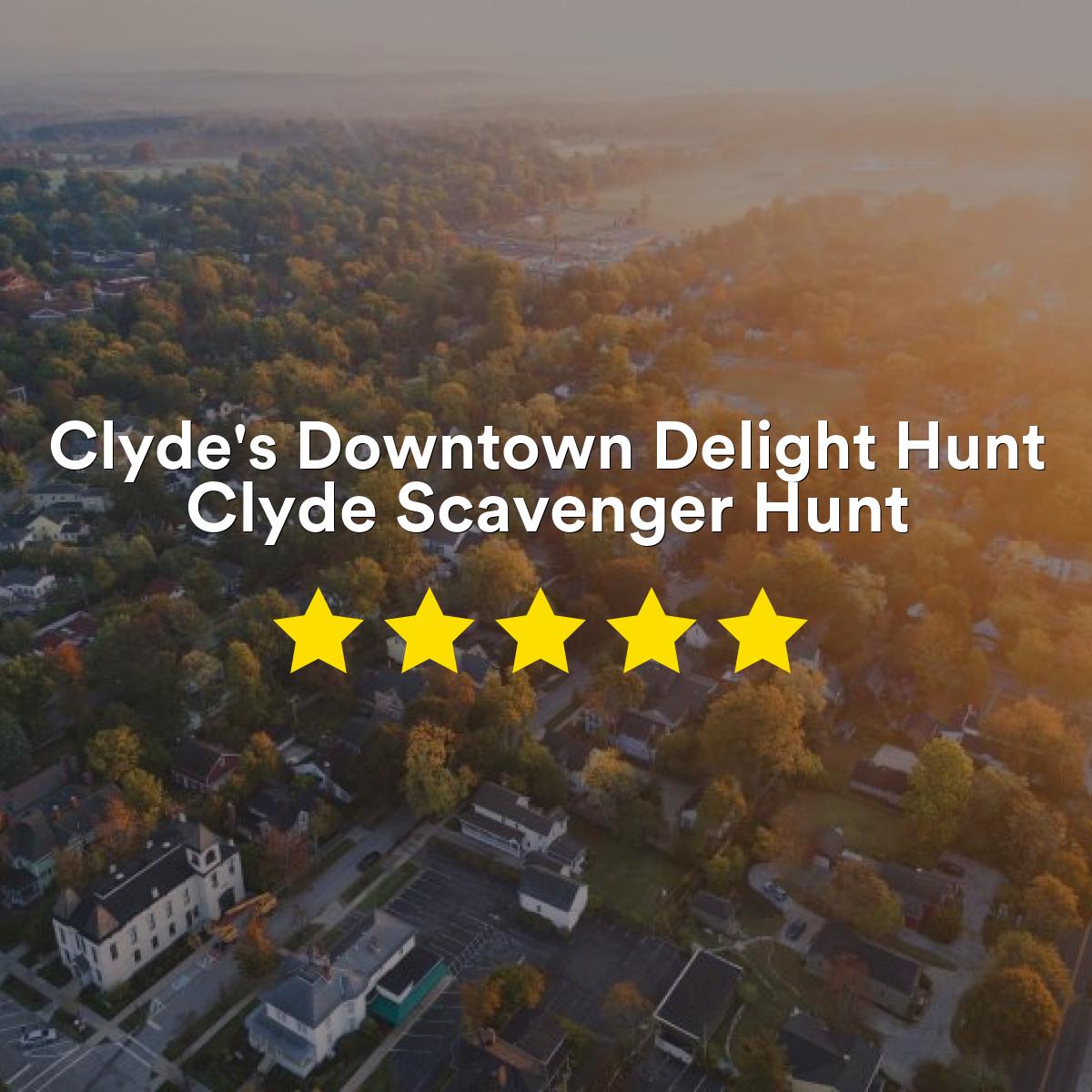 Clyde Team Building Scavenger Hunt Activities | Let's Roam