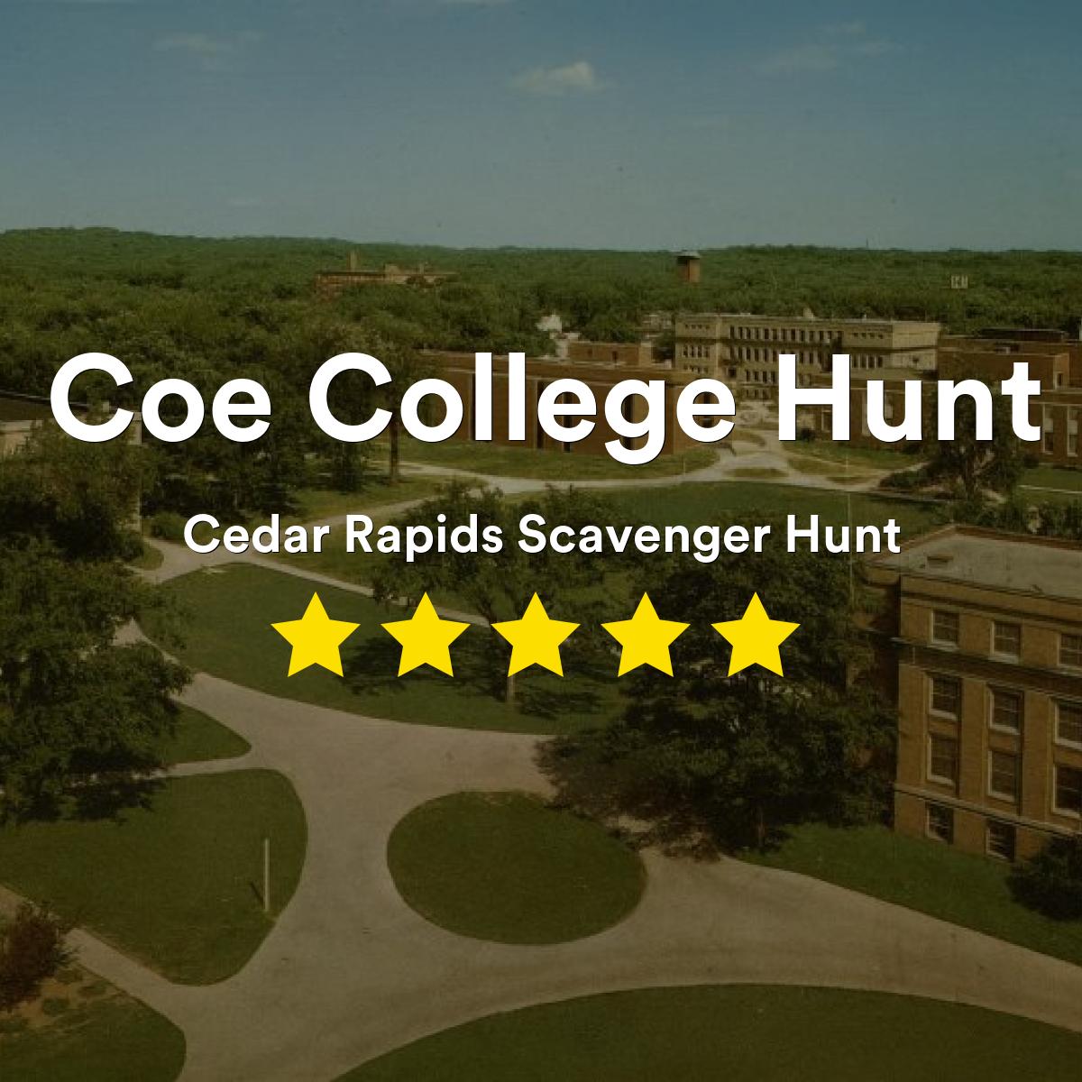 Coe College Scavenger Hunt: Coe College Hunt | Let's Roam