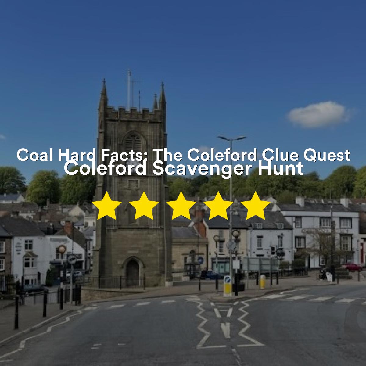 Coleford Team Building Scavenger Hunt Activities