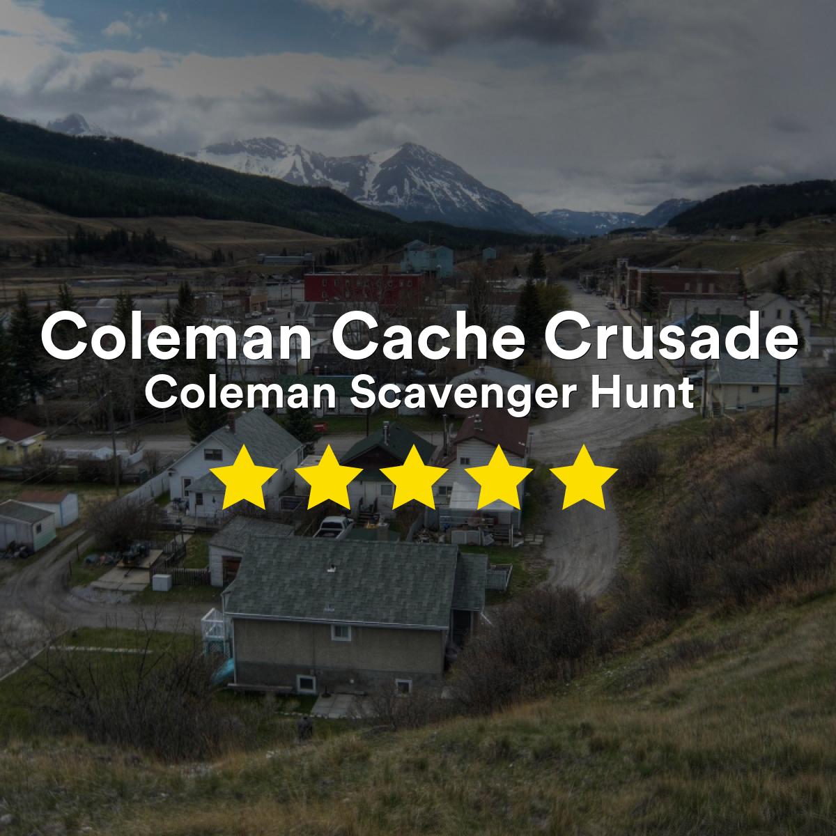 Coleman Scavenger Hunt: Coleman Cache Crusade | Let's Roam