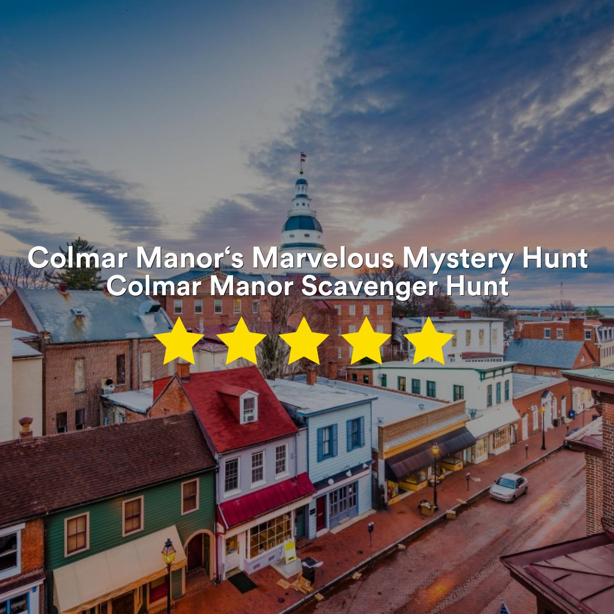Colmar Manor Team Building Scavenger Hunt Activities