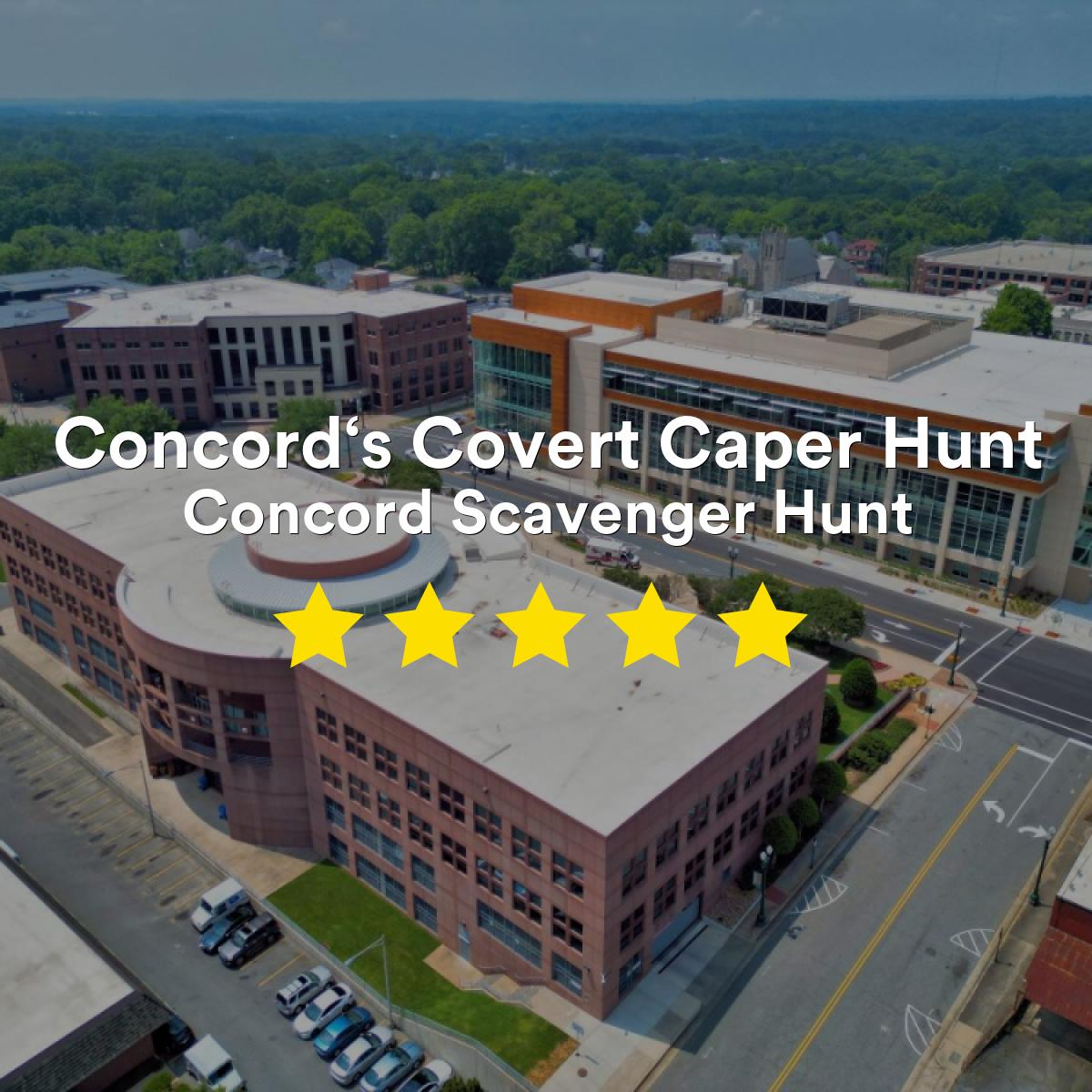Concord North Carolina Scavenger Hunt: Concord‘s Covert Caper Hunt