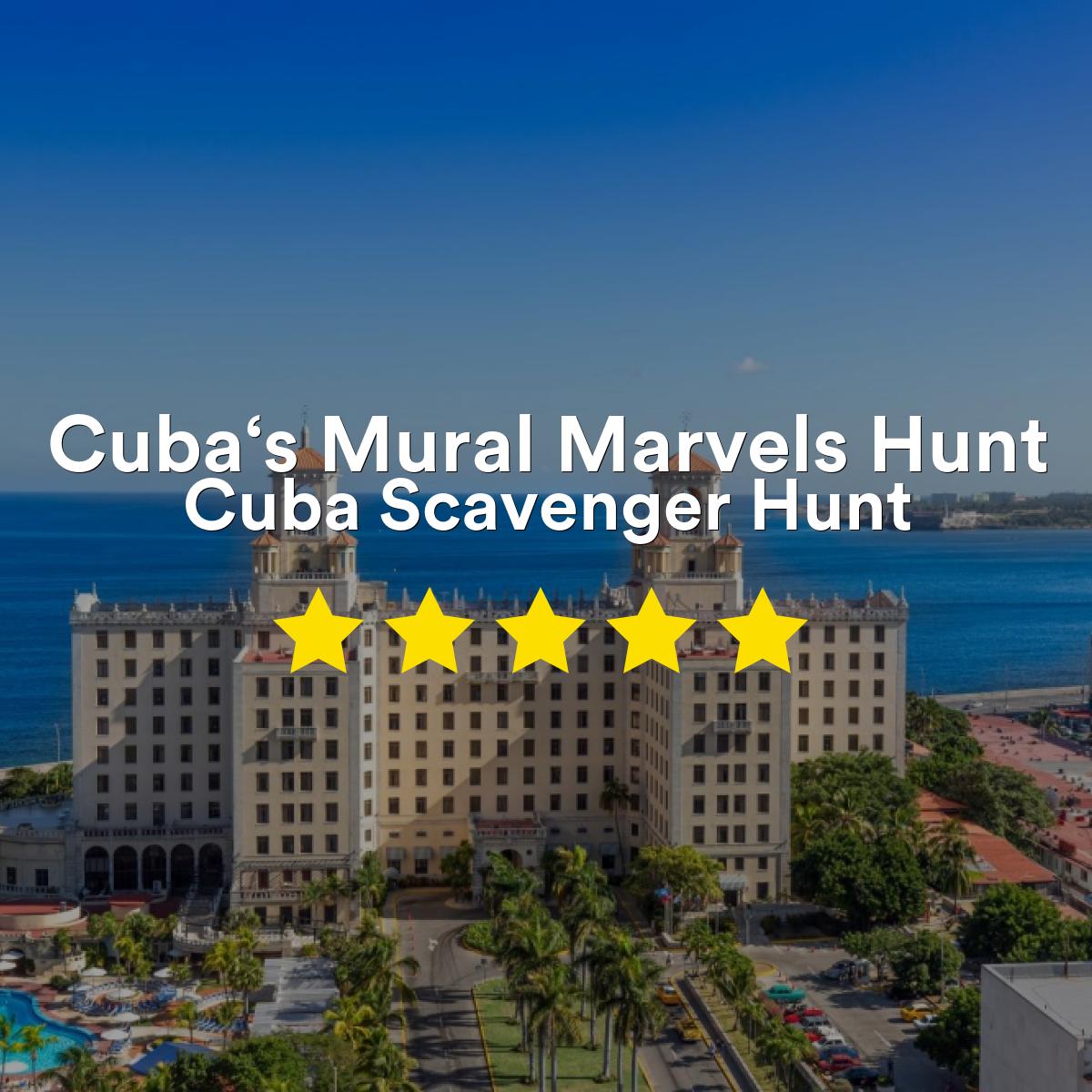 Cuba Team Building Scavenger Hunt Activities | Let's Roam