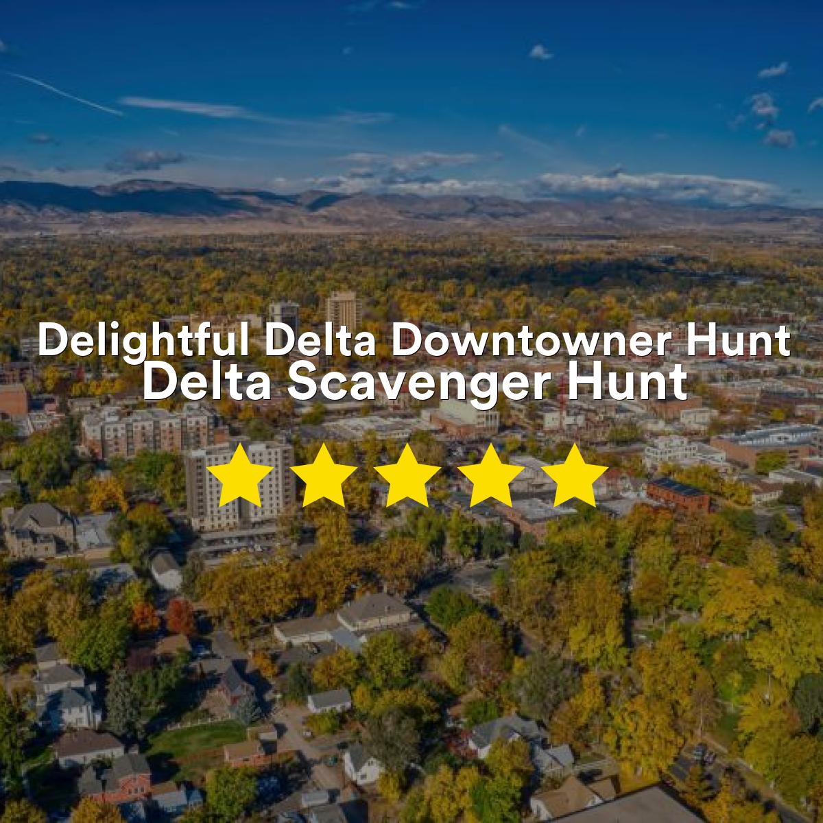 Delta Colorado Scavenger Hunt: Delightful Delta Downtowner Hunt