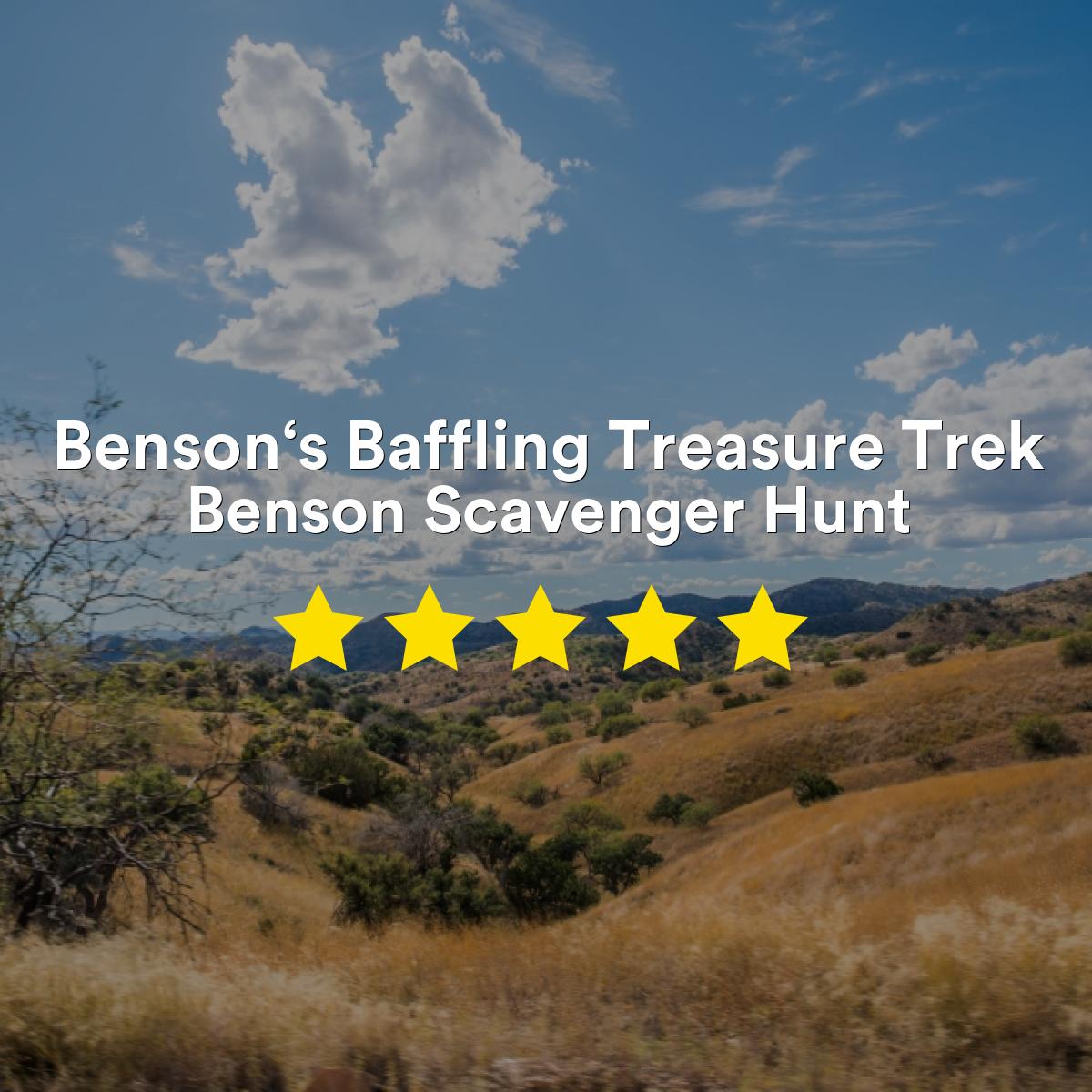 Benson Team Building Scavenger Hunt Activities | Let's Roam