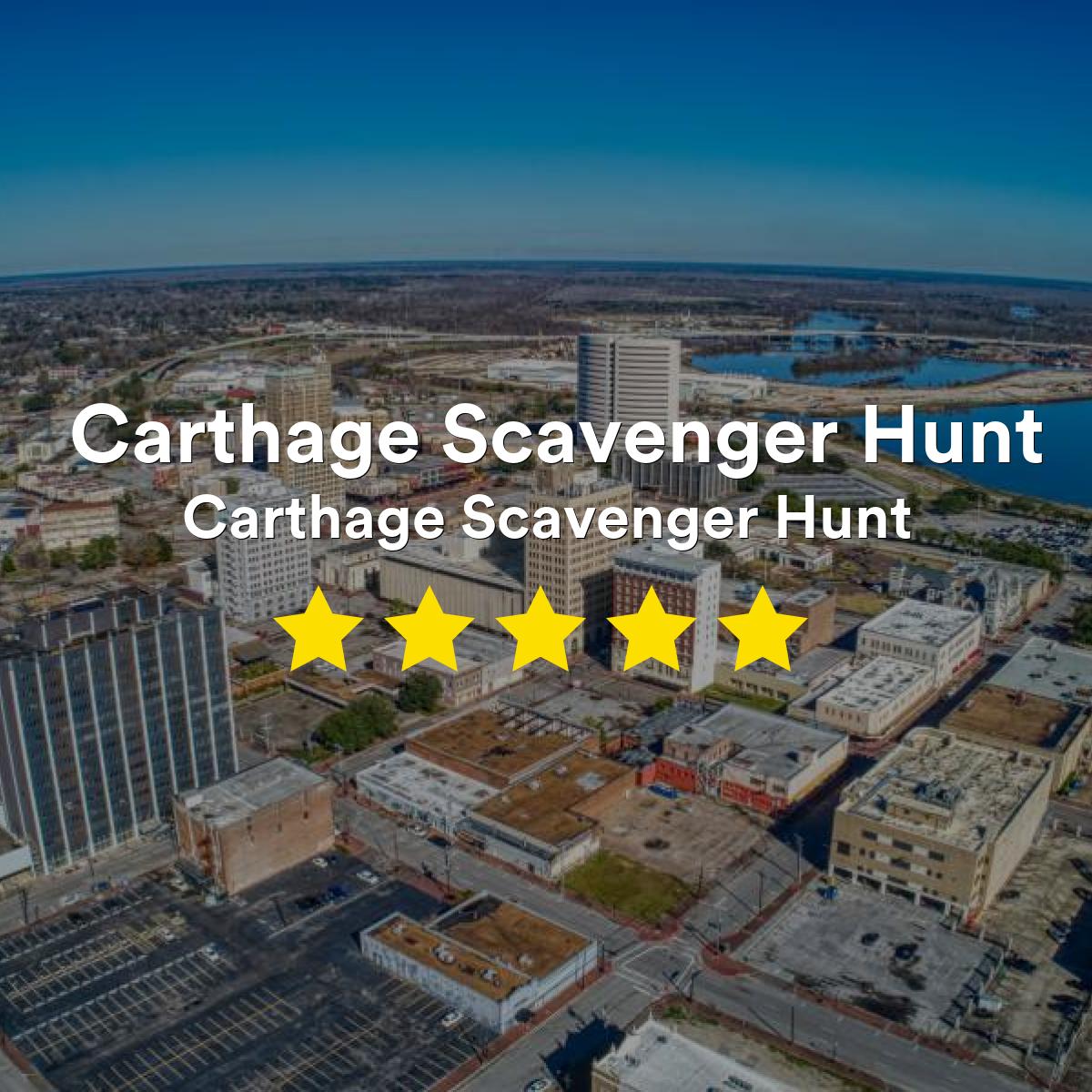 Carthage Texas Scavenger Hunt: Carthage Scavenger Hunt