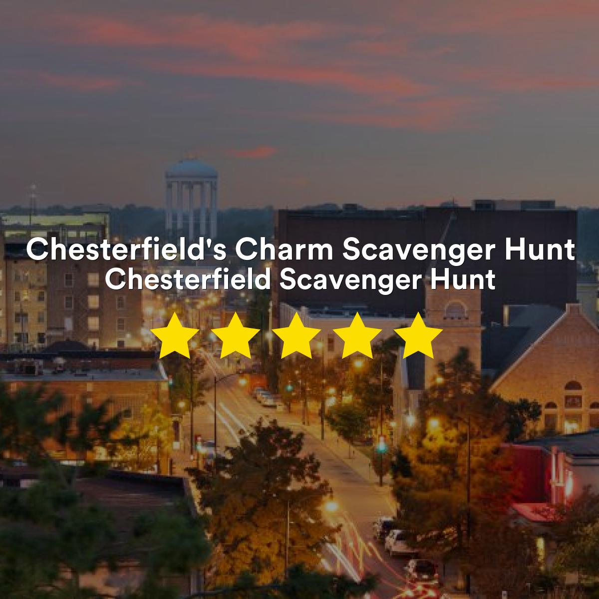 Chesterfield Missouri Scavenger Hunt: Chesterfield's Charm Scavenger Hunt