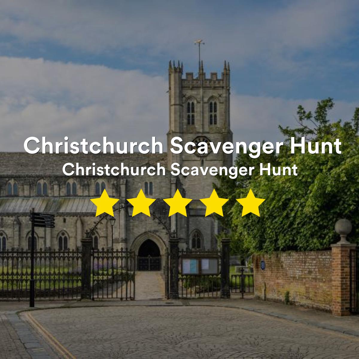 Christchurch United Kingdom Scavenger Hunt: Christchurch Scavenger Hunt