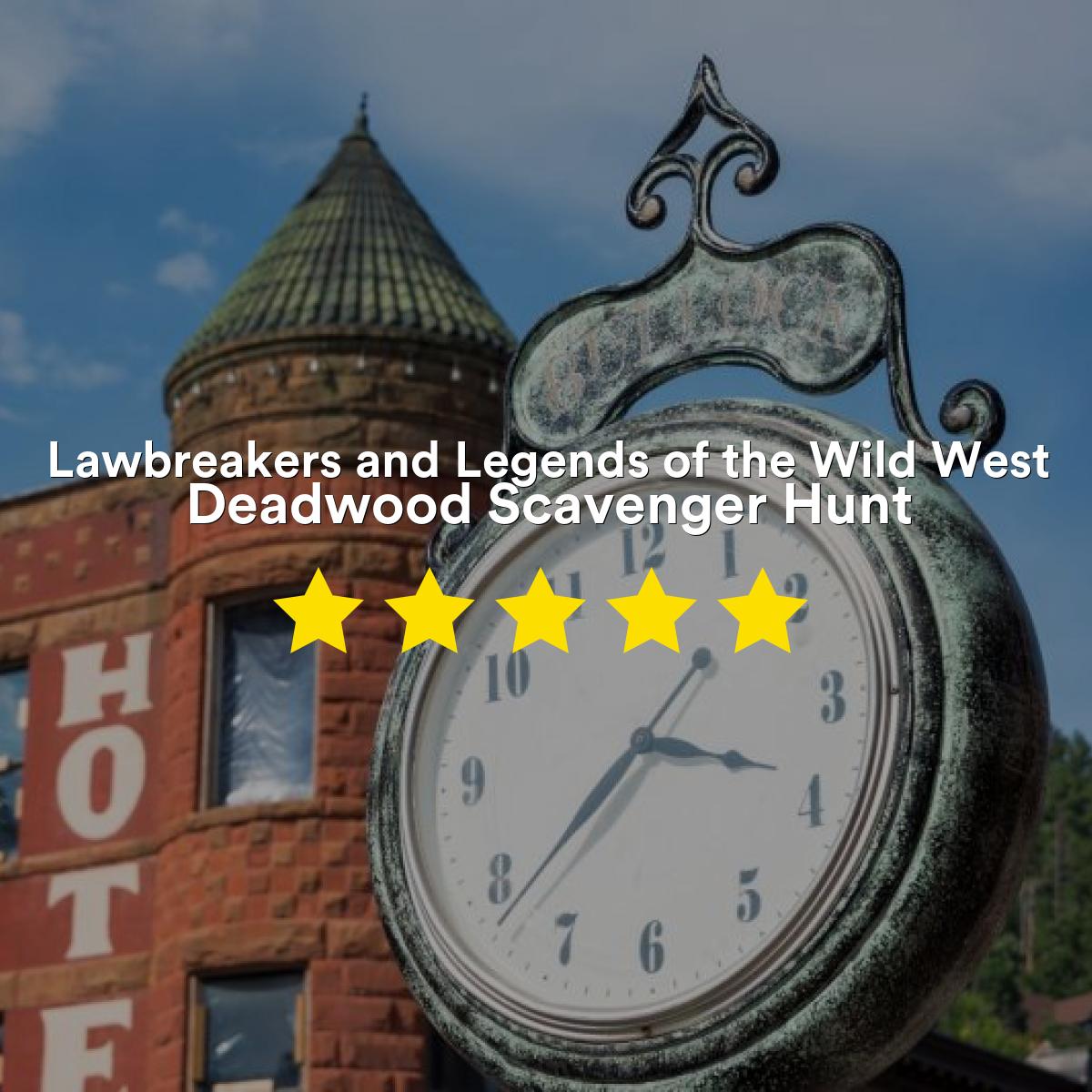 Deadwood Team Building Scavenger Hunt Activities