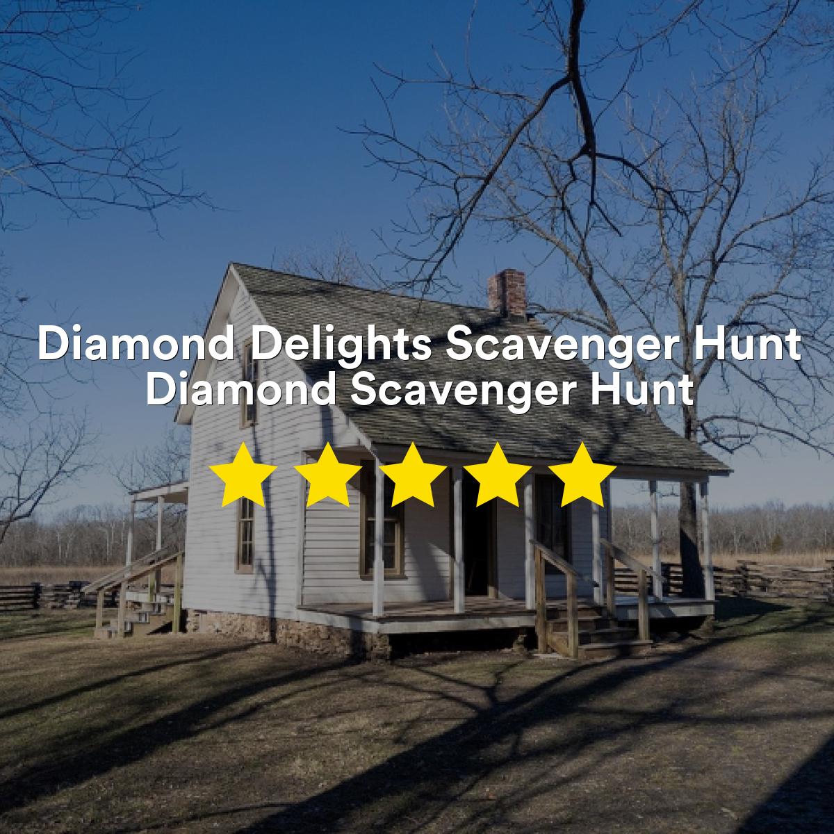 Diamond Team Building Scavenger Hunt Activities