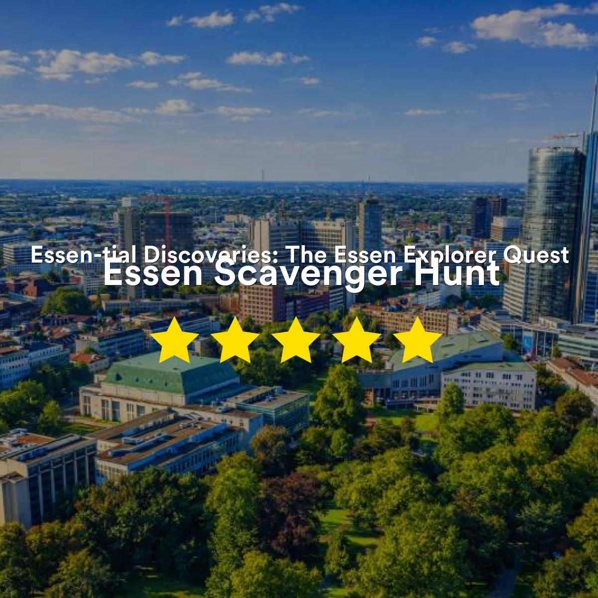 Essen Team Building Scavenger Hunt Activities | Let's Roam