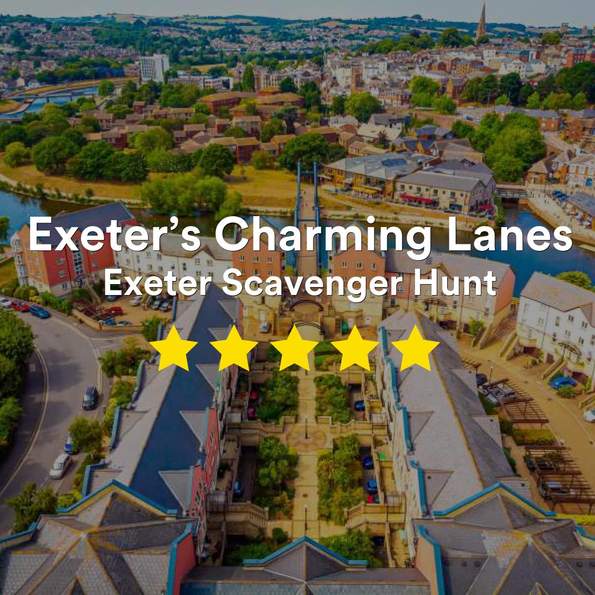 Exeter United Kingdom Scavenger Hunt: Exeter’s Charming Lanes