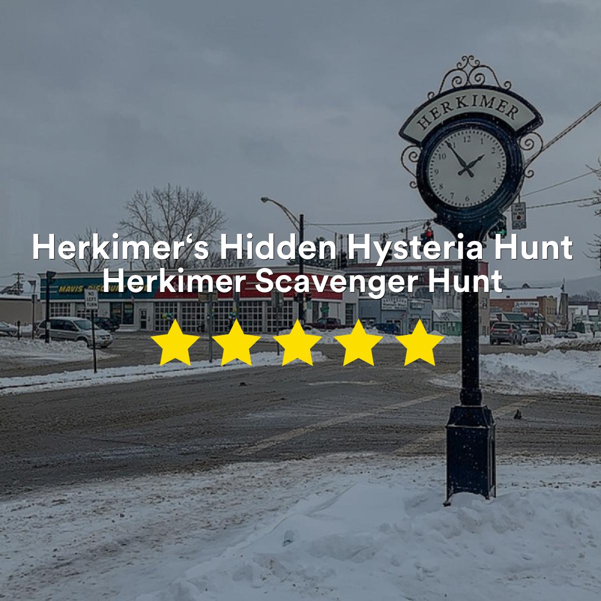 Herkimer Scavenger Hunt: Herkimer‘s Hidden Hysteria Hunt