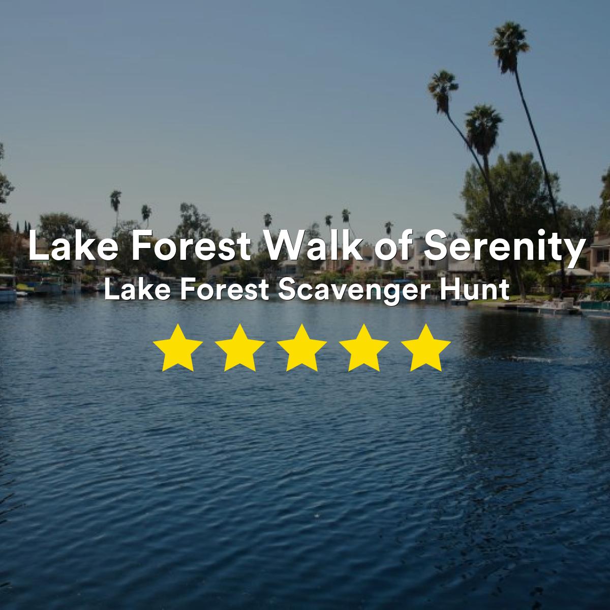 Lake Forest Birthday Party Scavenger Hunt | Let's Roam