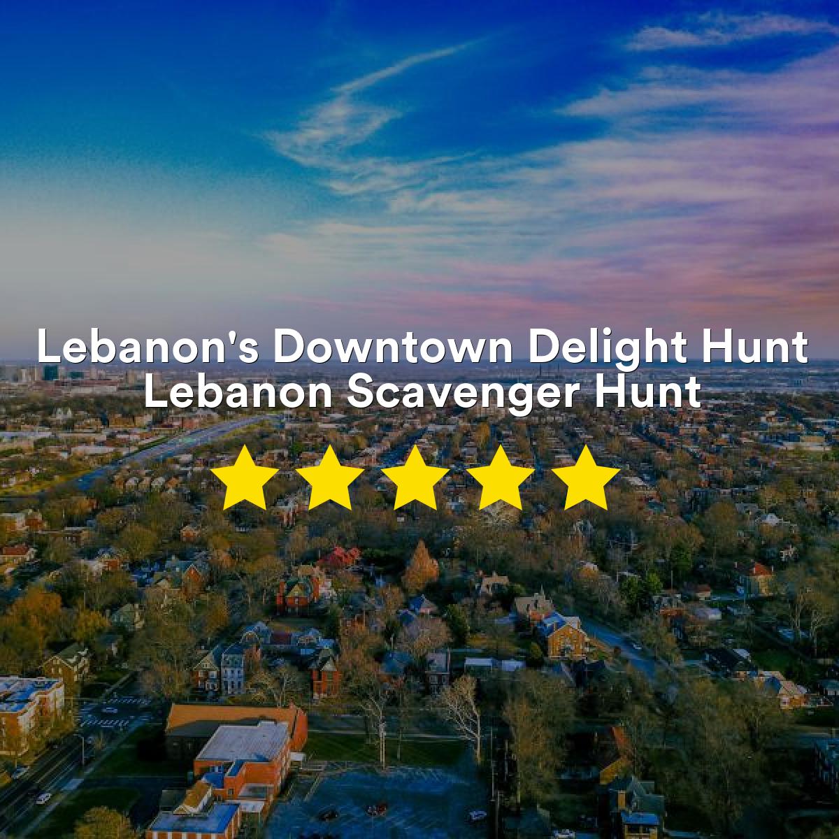 Lebanon Missouri Scavenger Hunt: Lebanon's Downtown Delight Hunt