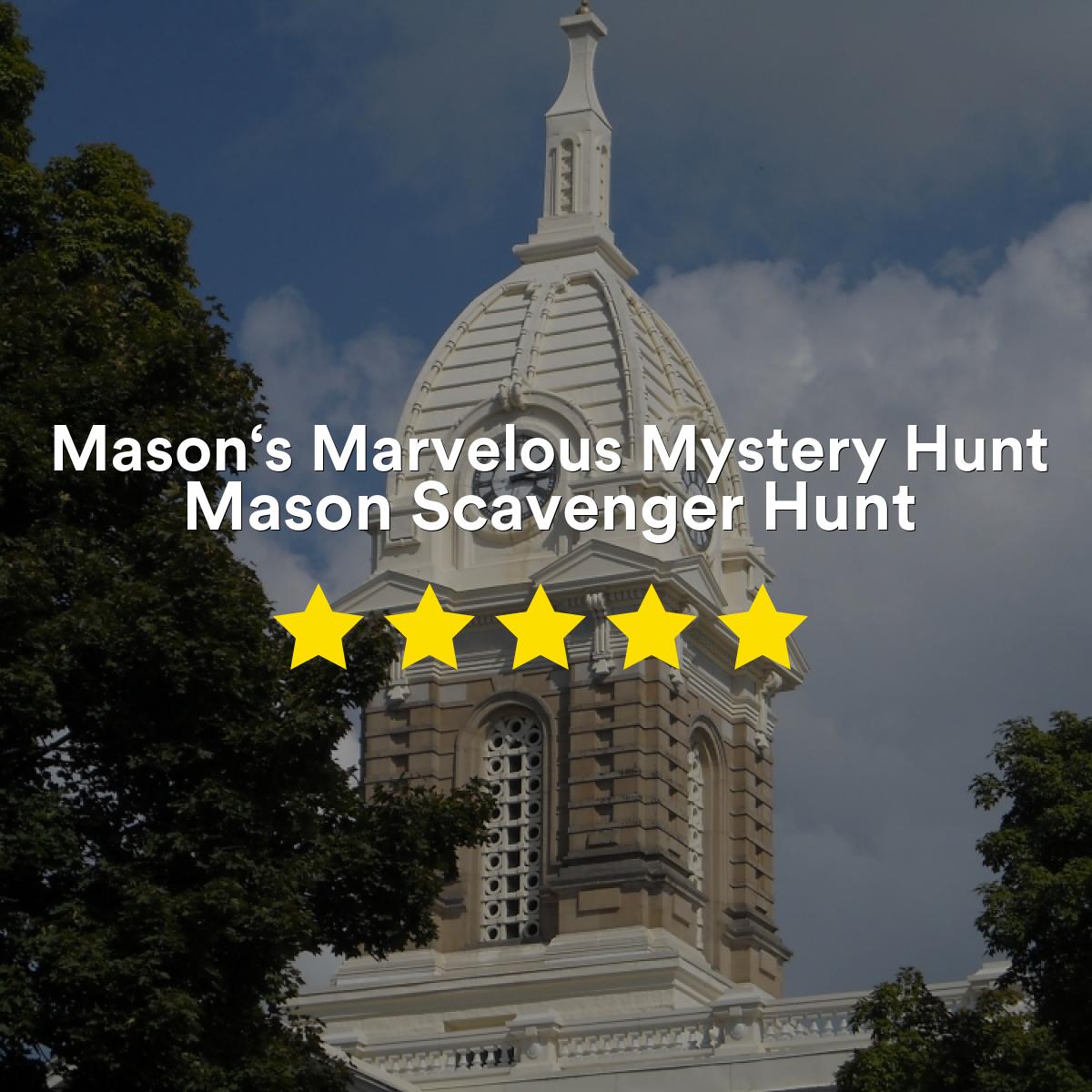 Mason Team Building Scavenger Hunt Activities | Let's Roam