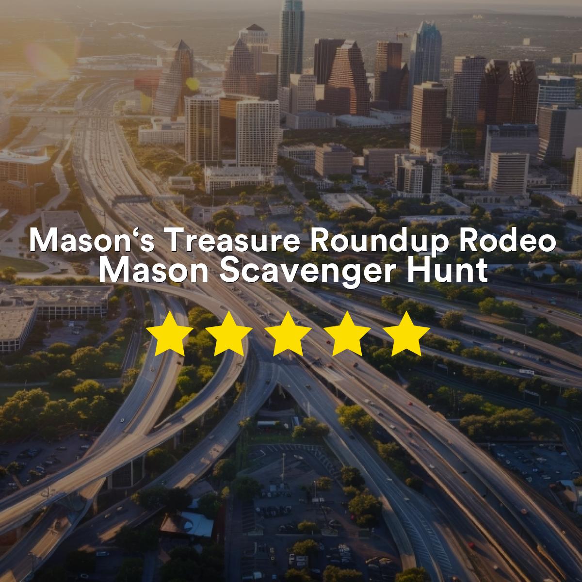 Mason Texas Scavenger Hunt: Mason‘s Treasure Roundup Rodeo