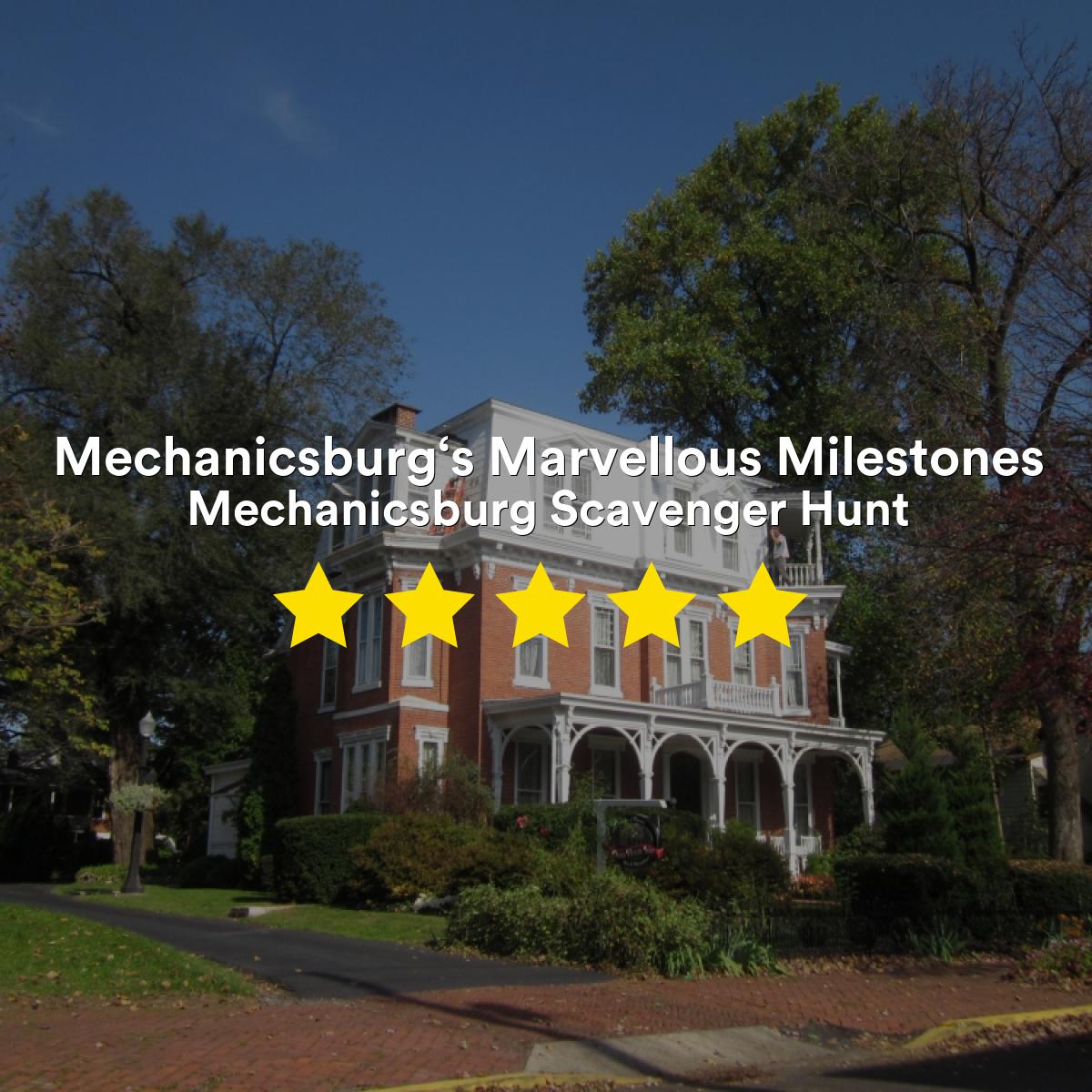 Mechanicsburg Pennsylvania Scavenger Hunt: Mechanicsburg‘s Marvellous ...