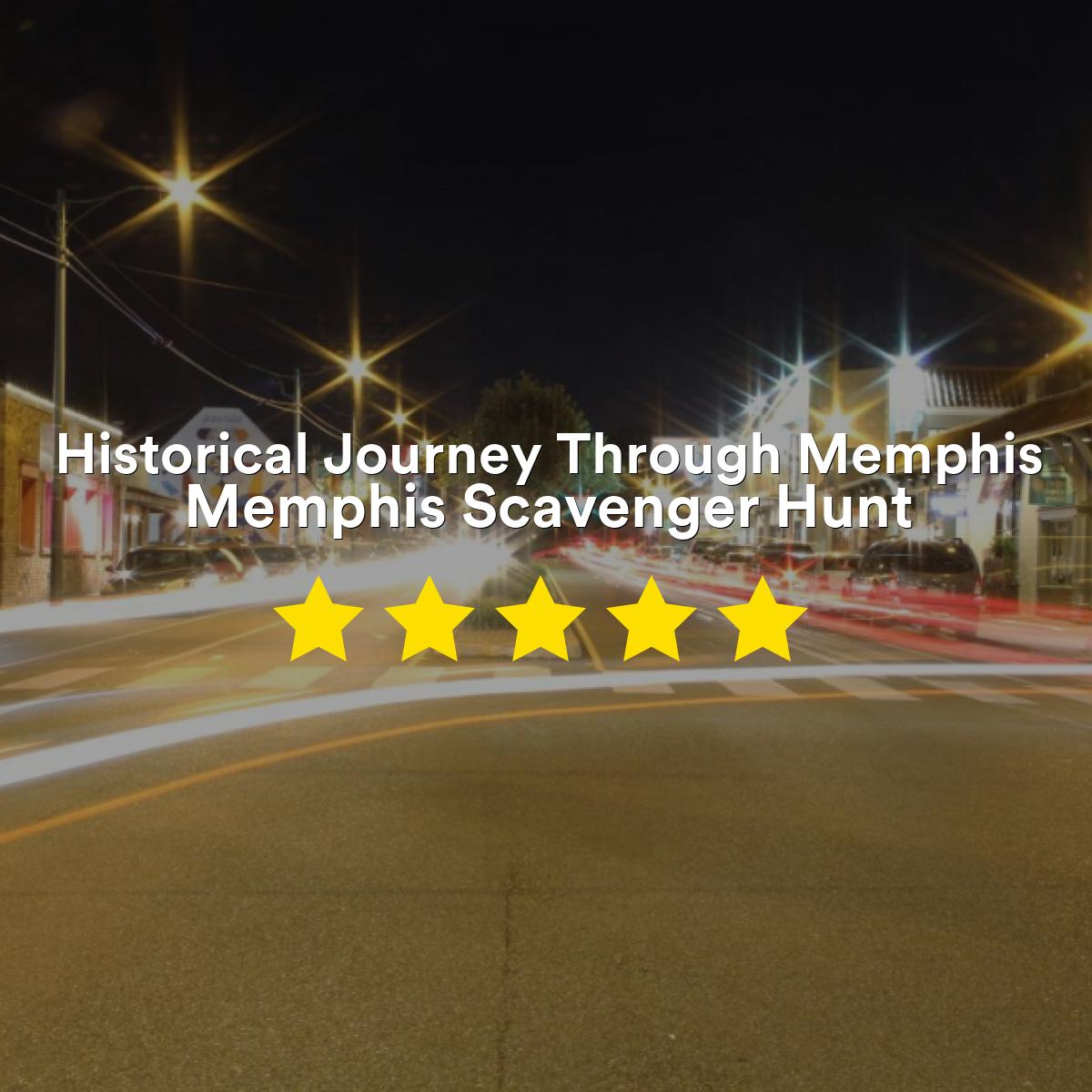 Memphis Tennessee Midtown Scavenger Hunt: Historical Journey Through ...