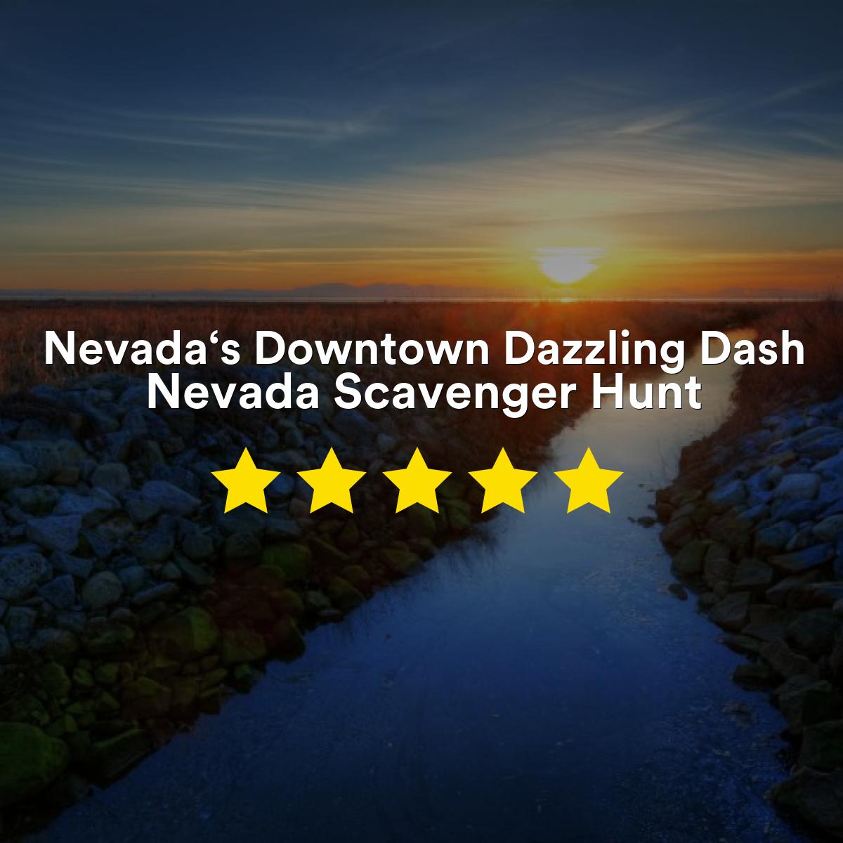Nevada Scavenger Hunt: Nevada‘s Downtown Dazzling Dash
