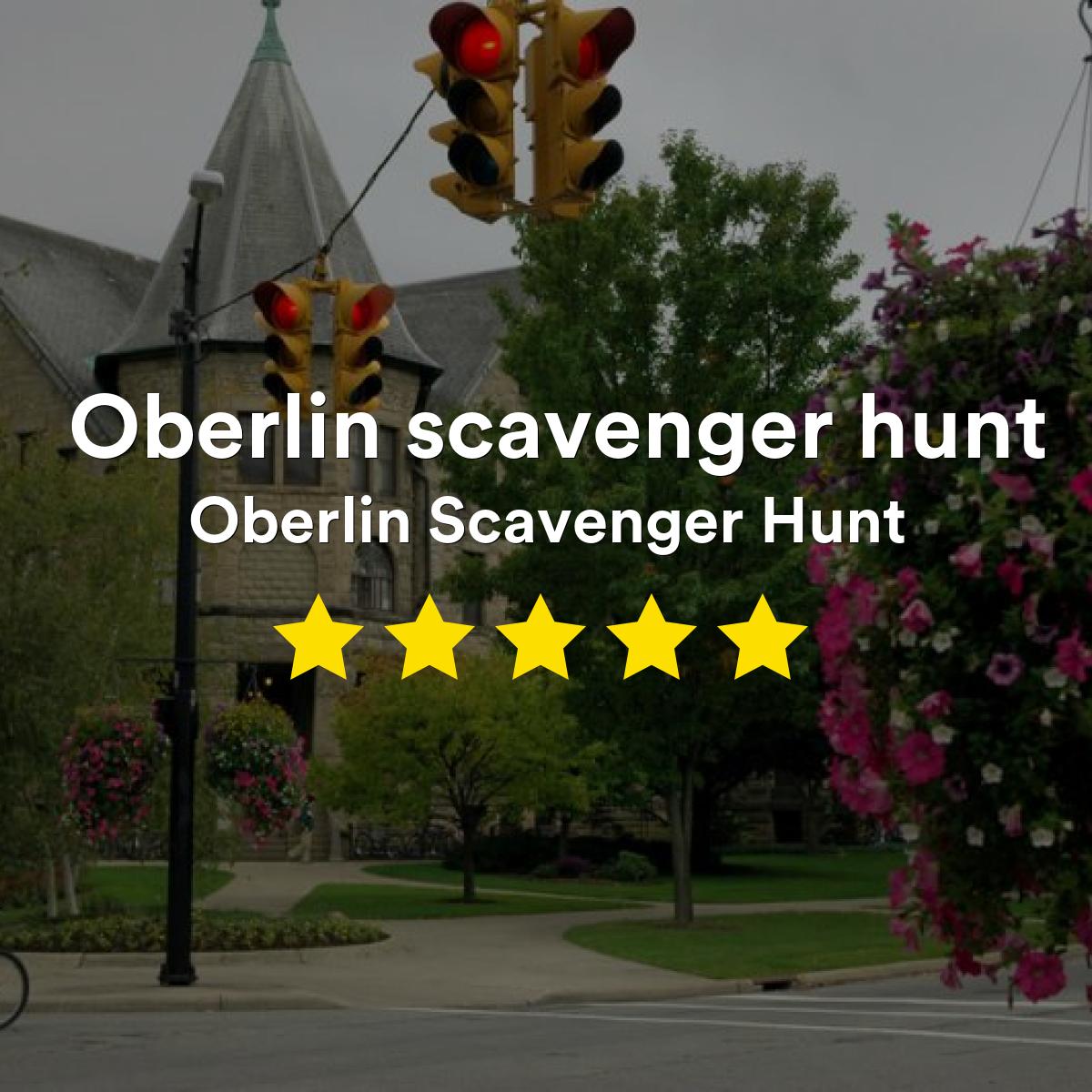 Oberlin Team Building Scavenger Hunt Activities
