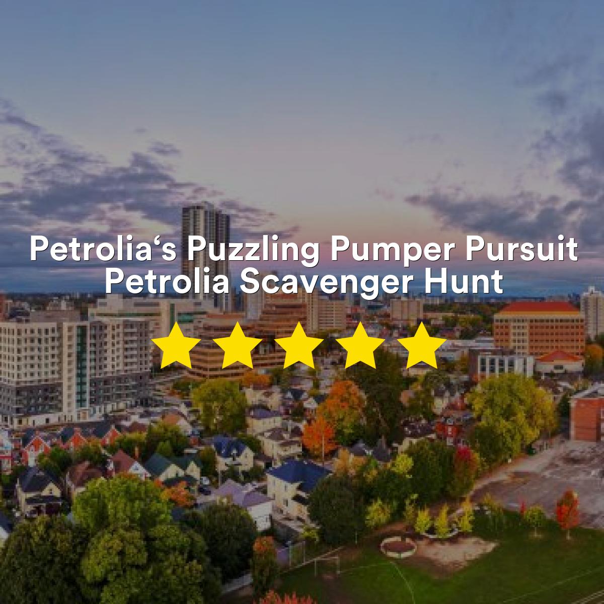 Petrolia Scavenger Hunt: Petrolia‘s Puzzling Pumper Pursuit