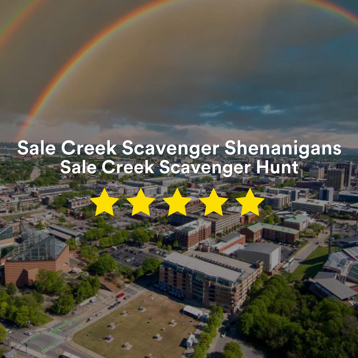 Sale Creek Scavenger Hunt: Sale Creek Scavenger Shenanigans