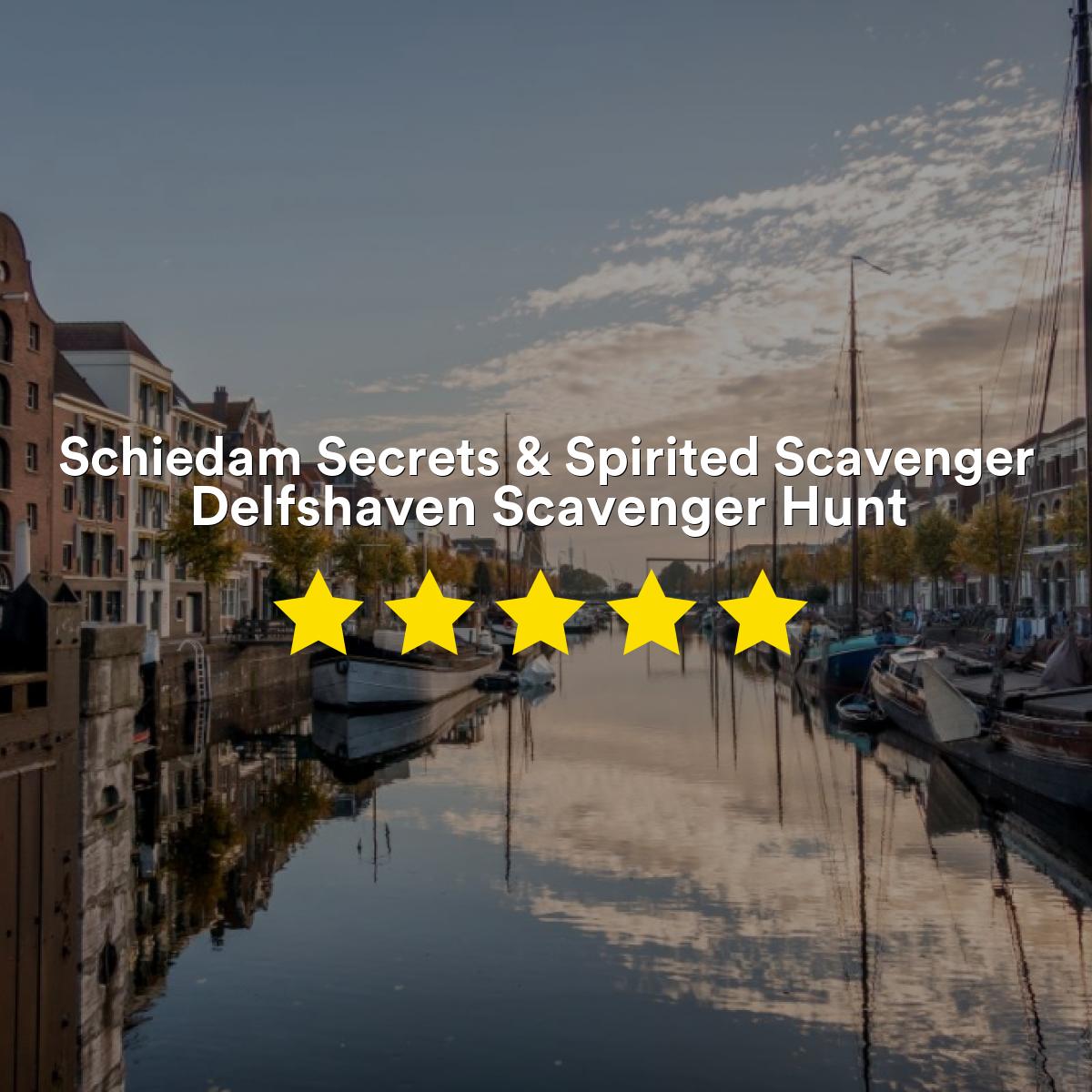 Delfshaven Scavenger Hunt: Schiedam Secrets & Spirited Scavenger