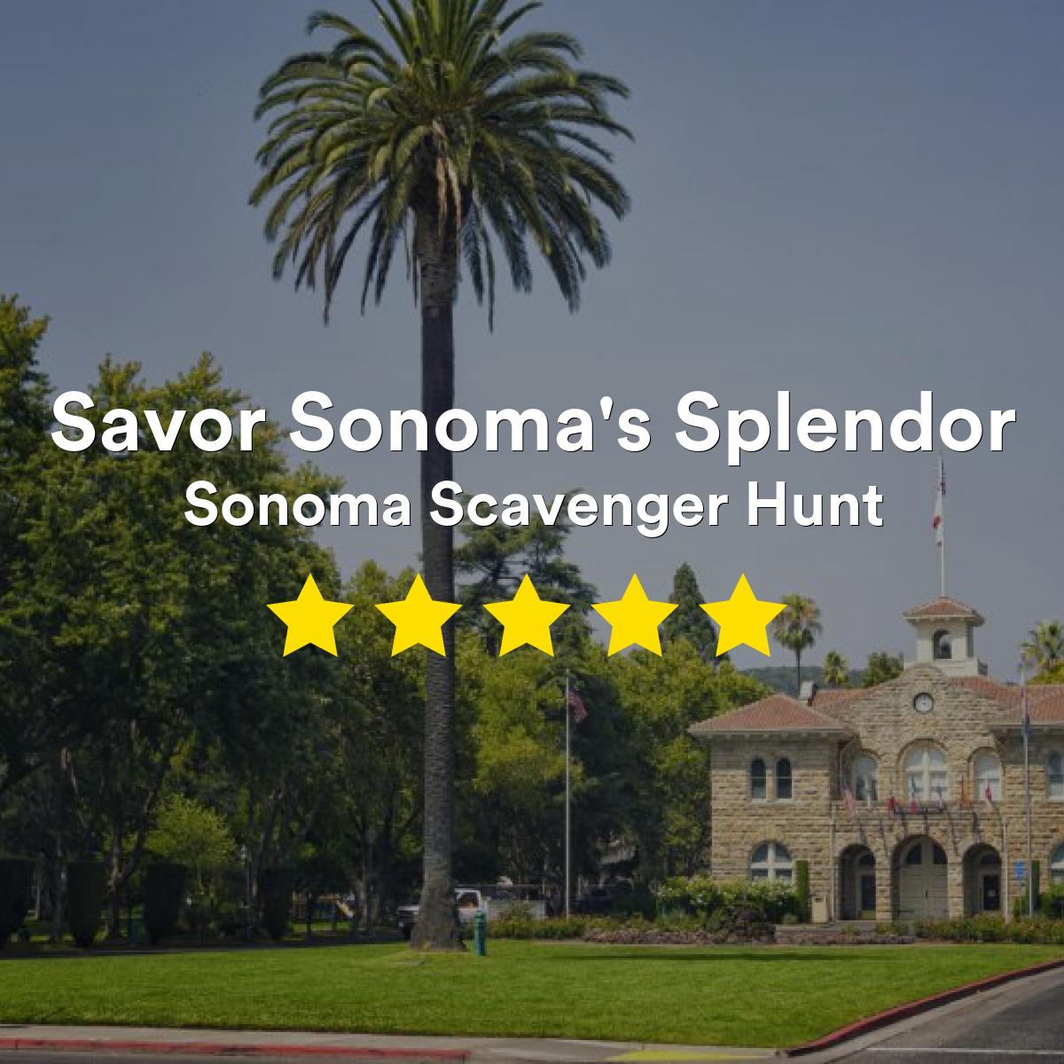 Sonoma Team Building Scavenger Hunt Activities | Let's Roam
