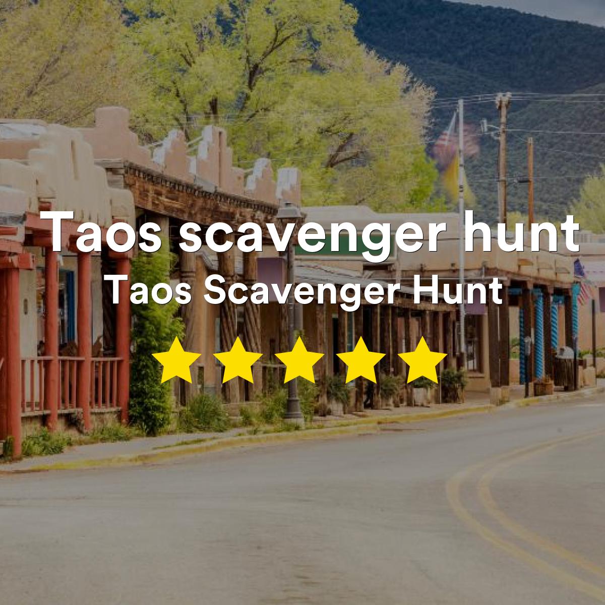 Taos Team Building Scavenger Hunt Activities | Let's Roam