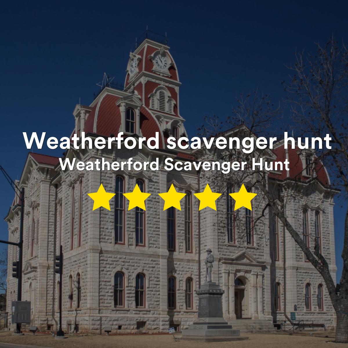 Weatherford Birthday Party Scavenger Hunt | Let's Roam