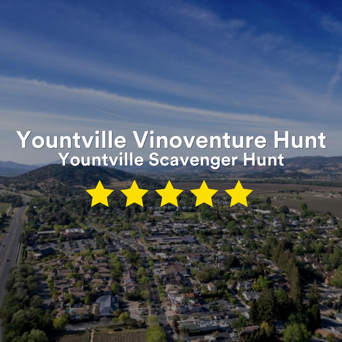 Yountville Scavenger Hunt: Yountville Vinoventure Hunt