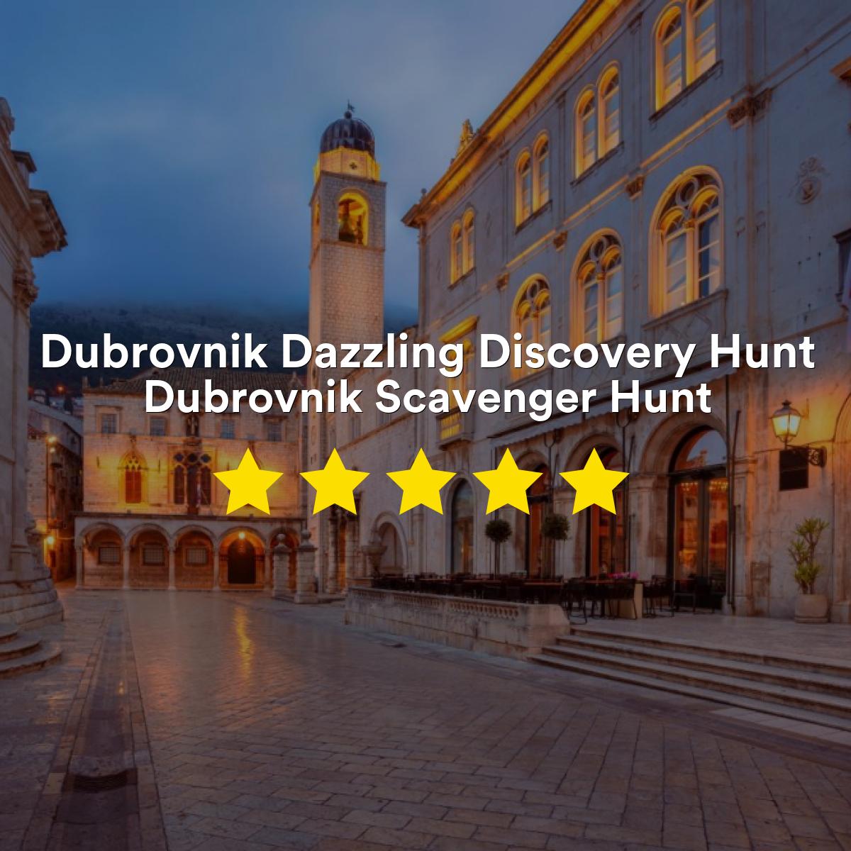 Dubrovnik Scavenger Hunt: Dubrovnik Dazzling Discovery Hunt