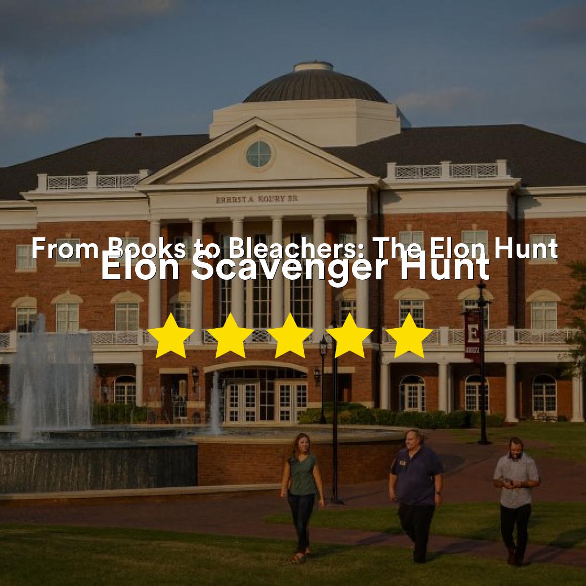 Elon Team Building Scavenger Hunt Activities | Let's Roam