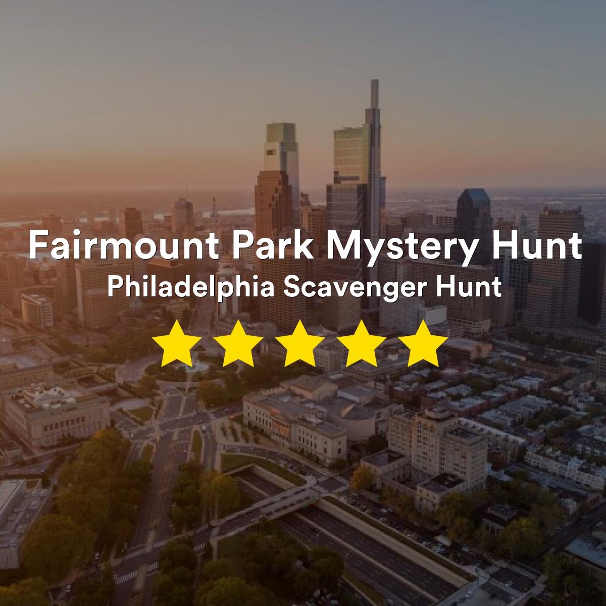 Fairmount Park Scavenger Hunt: Fairmount Park Mystery Hunt
